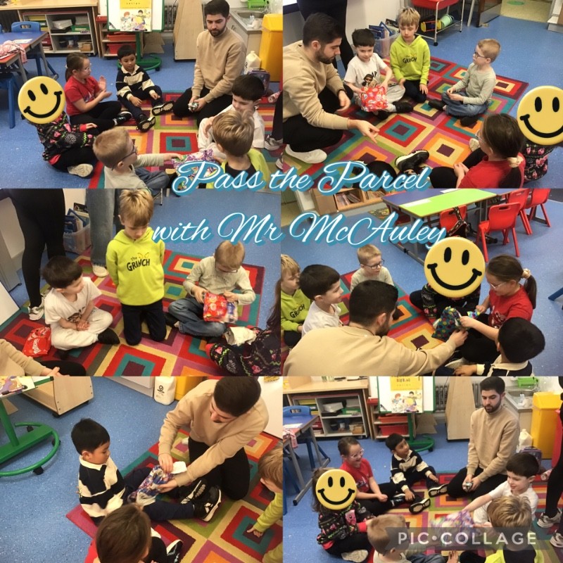 Christmas fun with Mr McAuley